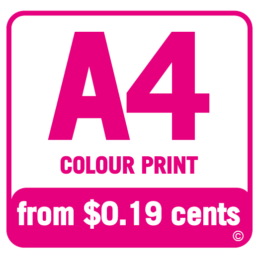 A4 Colour Printing from 19 cents per page | Print Online