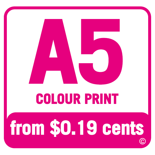 A5 Colour Printing from 19 cents per page | Print Online